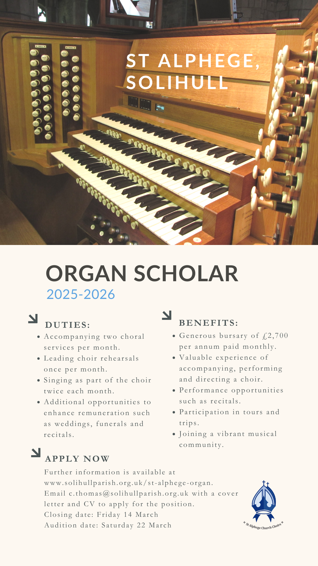 St Alphege Organ – Solihull Parish